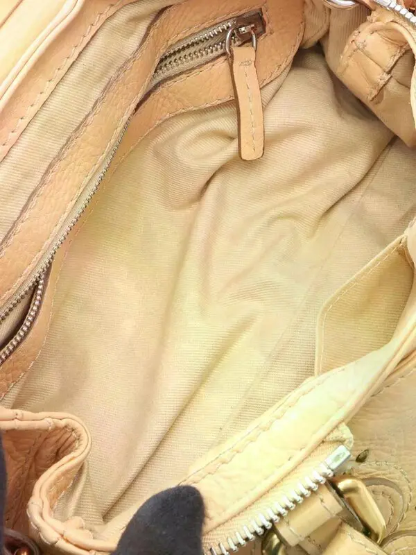 Chloé 2010-2026 Mini Leather Paddington Handbag - Neutrals