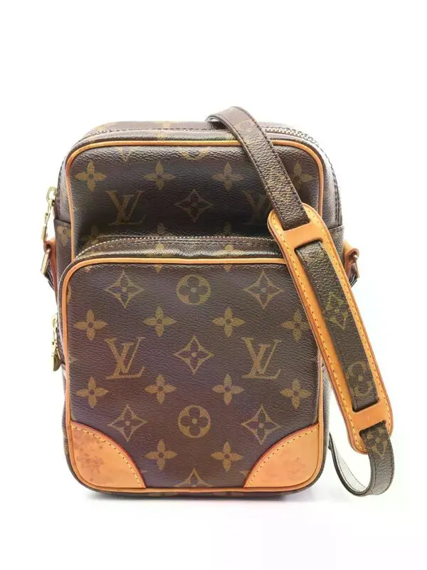 LOUIS VUITTON 2005 Monogram Amazone Crossbody Bag - Brown