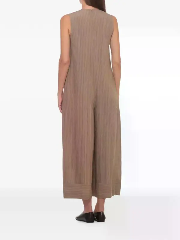EMME Emmonore Striped V-neck Jumpsuit