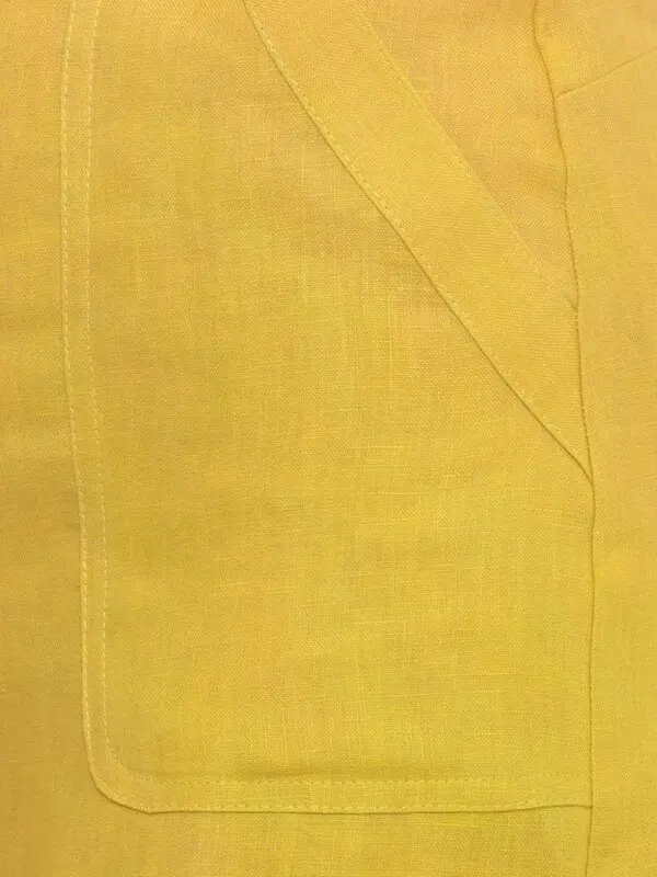 EMME High-waisted Bermuda Linen Shorts