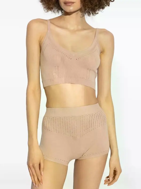 Max Mara Fine-knit Cropped Top