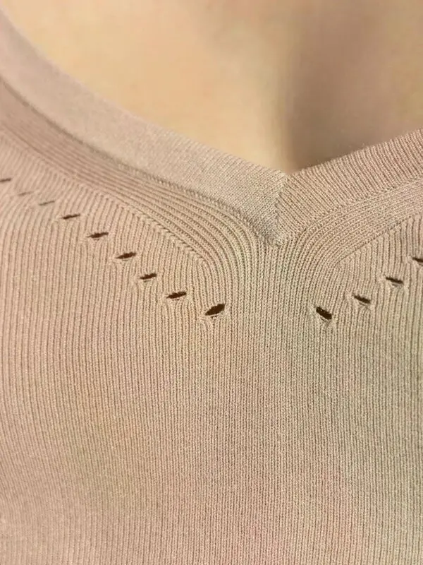 Max Mara Fine-knit Cropped Top