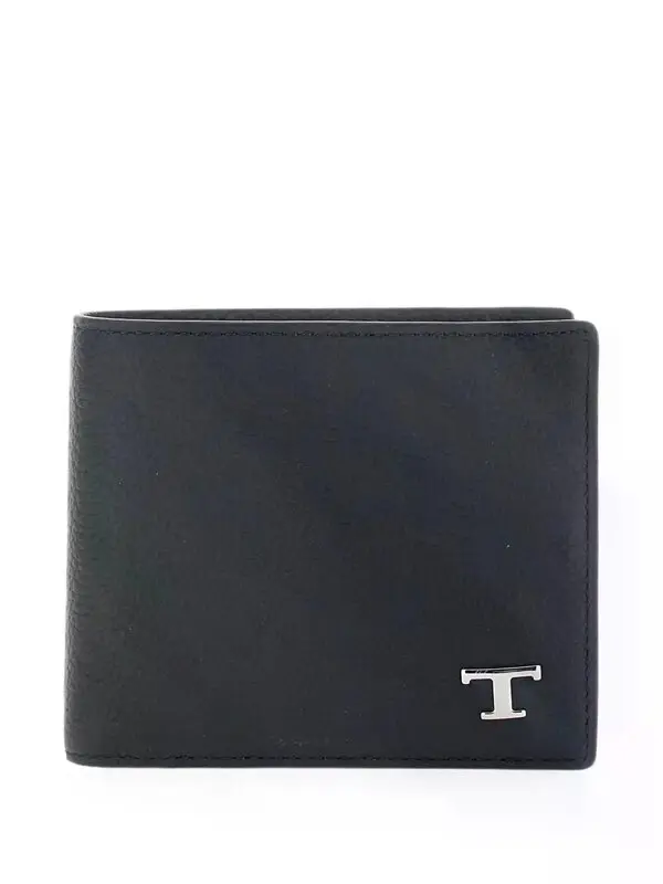TOD'S T-logo Wallet - Black