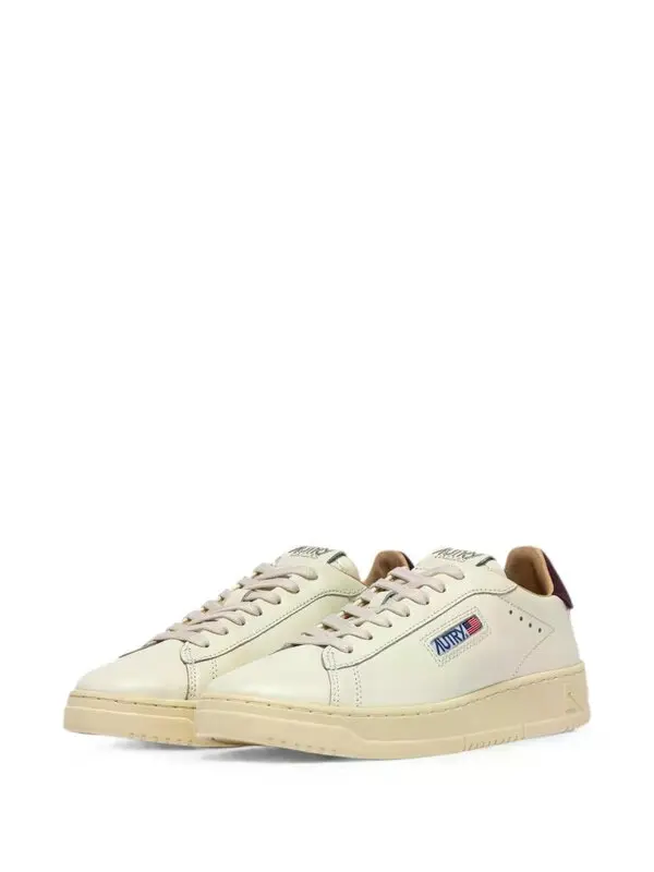 AUTRY Medalist Leather Sneakers - Neutrals