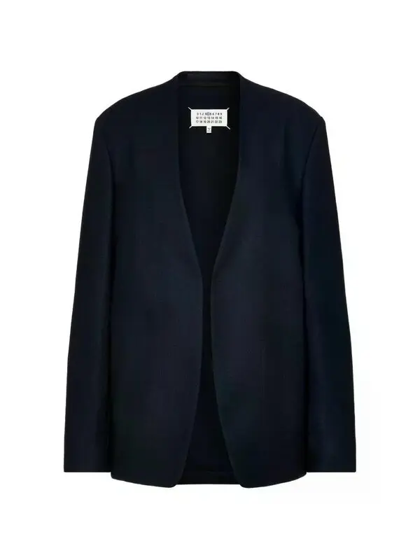 MAISON MARGIELA Open-front Collarless Jacket
