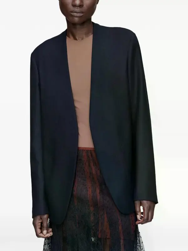 MAISON MARGIELA Open-front Collarless Jacket