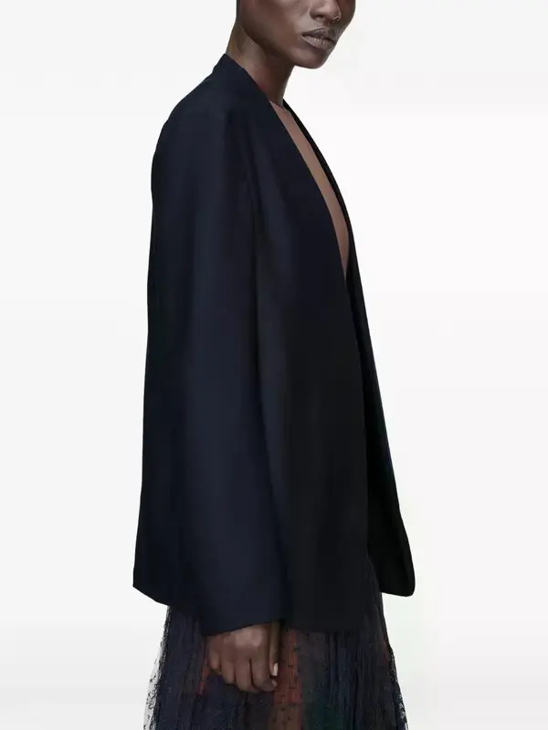 MAISON MARGIELA Open-front Collarless Jacket