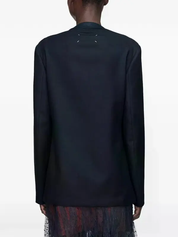 MAISON MARGIELA Open-front Collarless Jacket
