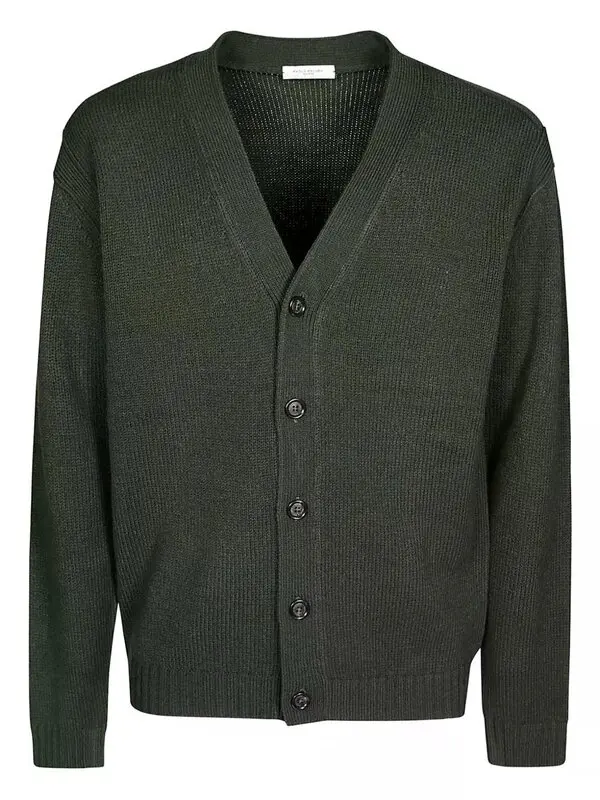 PAOLO PECORA Button Cardigan - Green