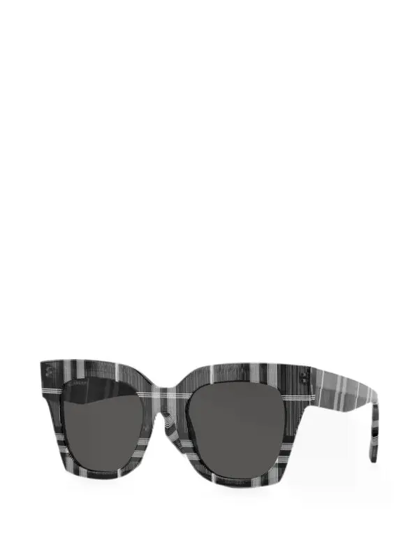 Burberry Check Square-frame Sunglasses