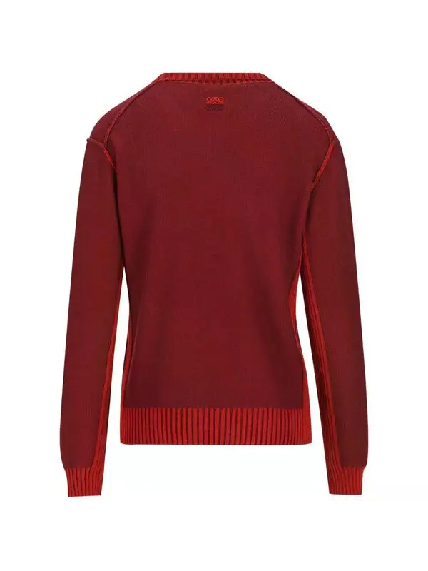 Loewe Anagram-embroidered Ribbed-trim Sweater