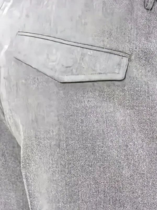 Peserico Drawstring-waist Pleated Trousers - Grey
