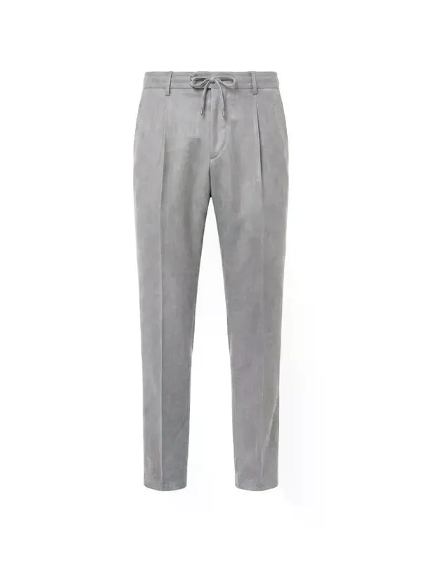 Peserico Drawstring-waist Pleated Trousers