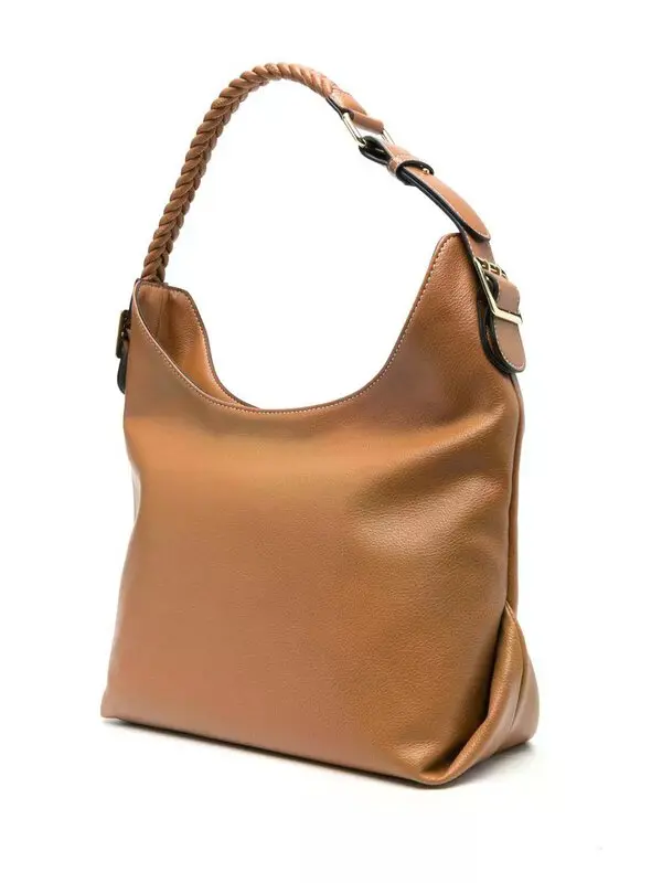 Moschino Logo Plaque Shoulder Bag