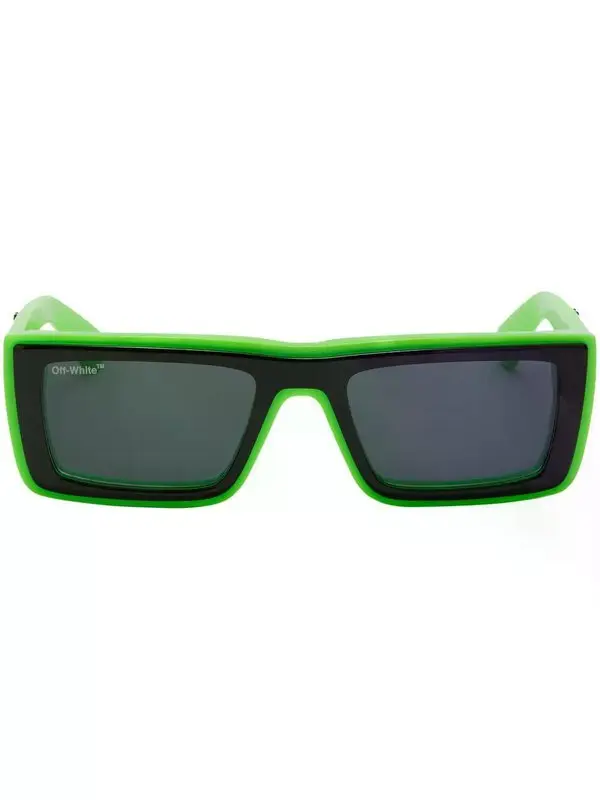 Off-White Jacob Rectangle-frame Sunglasses - Grey