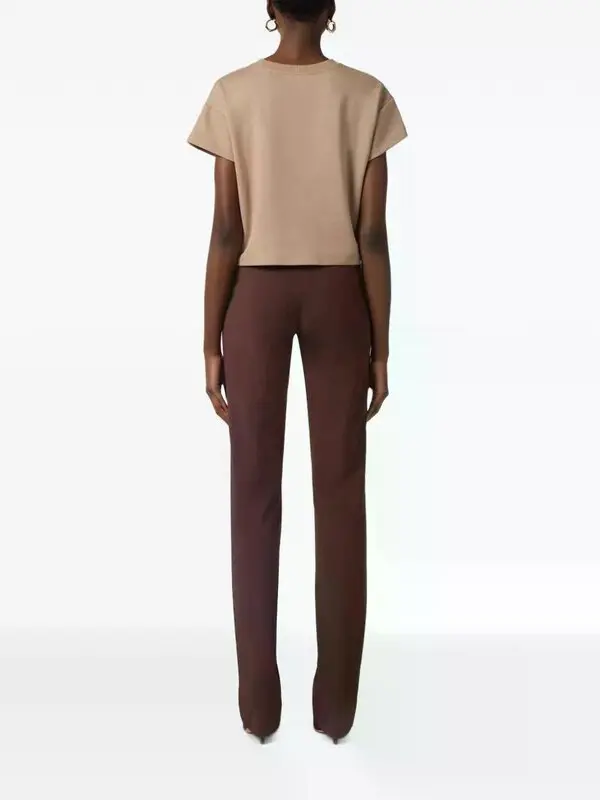 Elisabetta Franchi Belted Pin-tuck Trousers