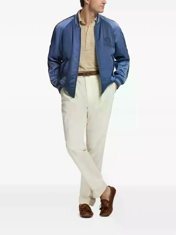 Ralph Lauren Purple Label Damon Reversible Satin Jacket