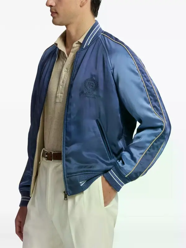 Ralph Lauren Purple Label Damon Reversible Satin Jacket