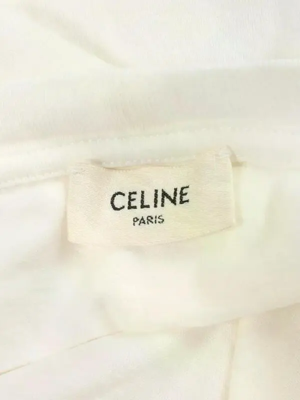 Celine 2010s Logo-print T-shirt