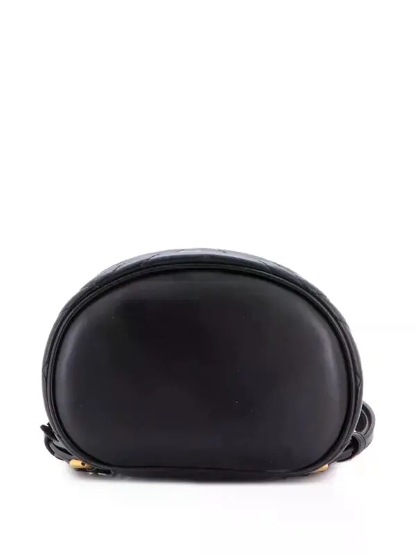 Gucci Gg Marmont Vanity Matelasse Leather Mini Backpack - Black