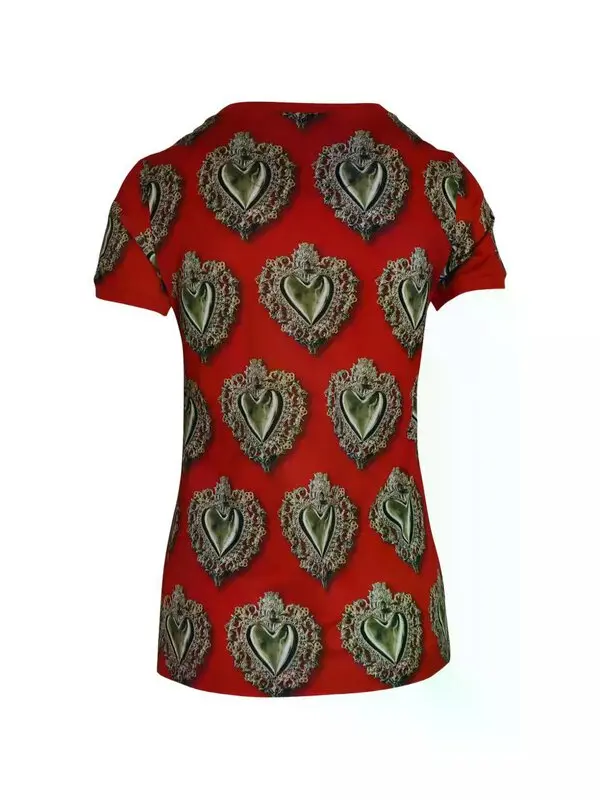 Dolce & Gabbana Sacred Heart Print T-shirt