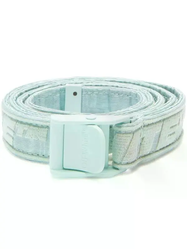 Off-White Industrial Logo Belt - Blue