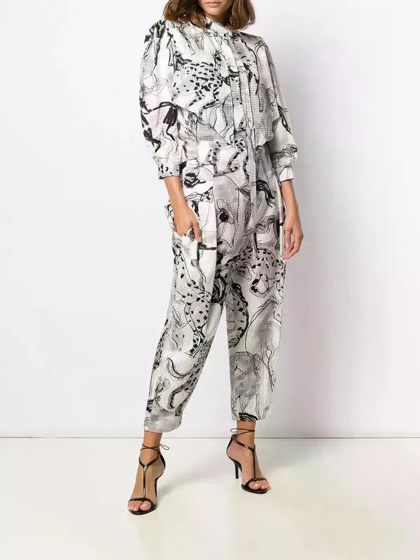 Stella McCartney Horse Print Blouse