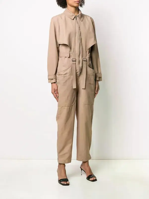 Stella McCartney Buckle-embellished Cargo Jumpsuit