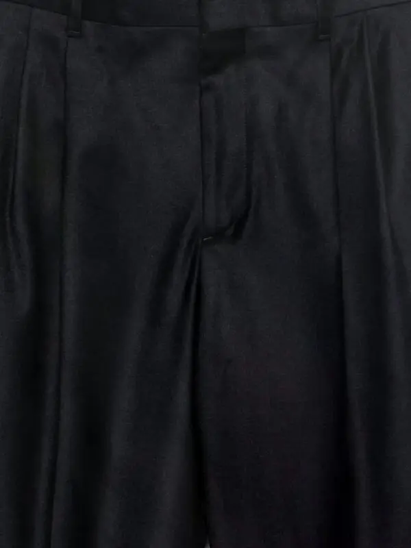 LARDINI Pleated Wool Trousers
