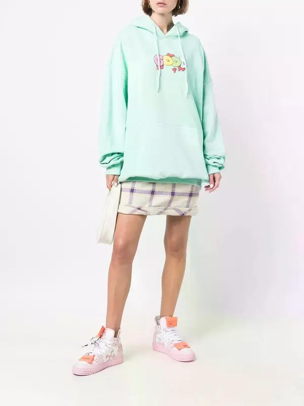 IRENEISGOOD Oversized Printed Hoodie