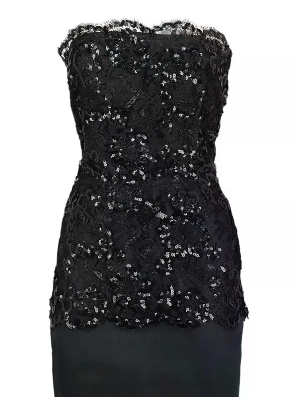 GENNY Sequinned Midi Dress