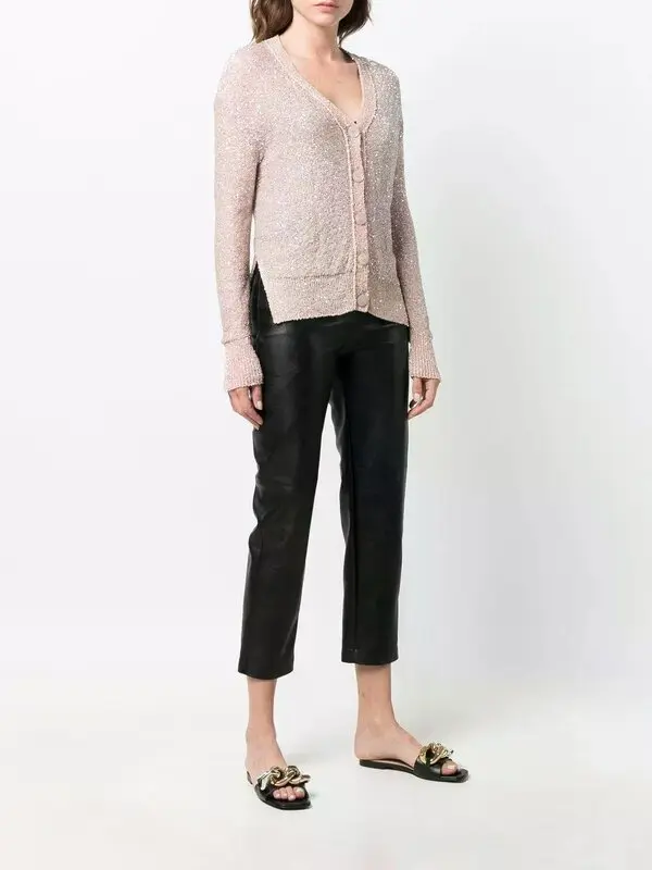 Stella McCartney Sequinned V-neck Cardigan
