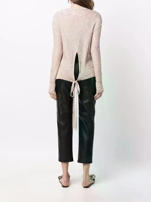 Stella McCartney Sequinned V-neck Cardigan
