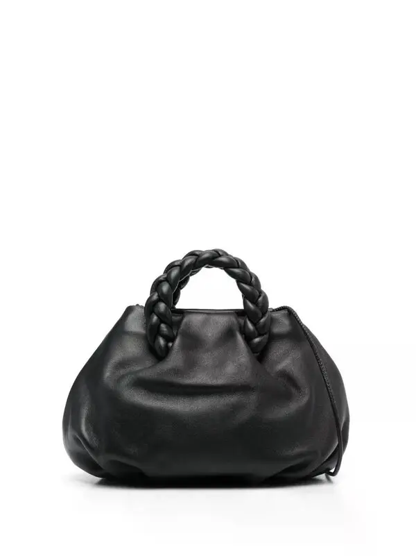 Hereu Small Bombon Leather Tote Bag - Black