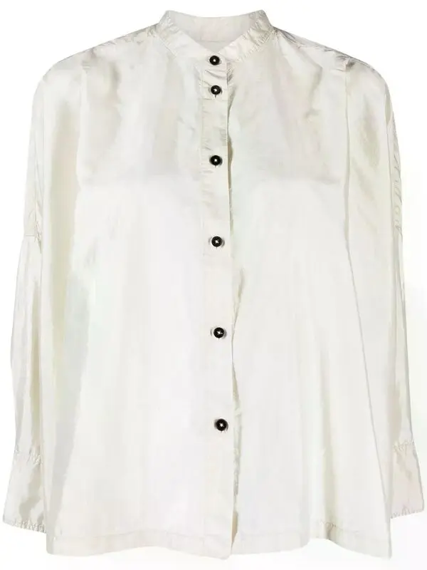 JIL SANDER Long-sleeve Button-up Shirt - Neutrals