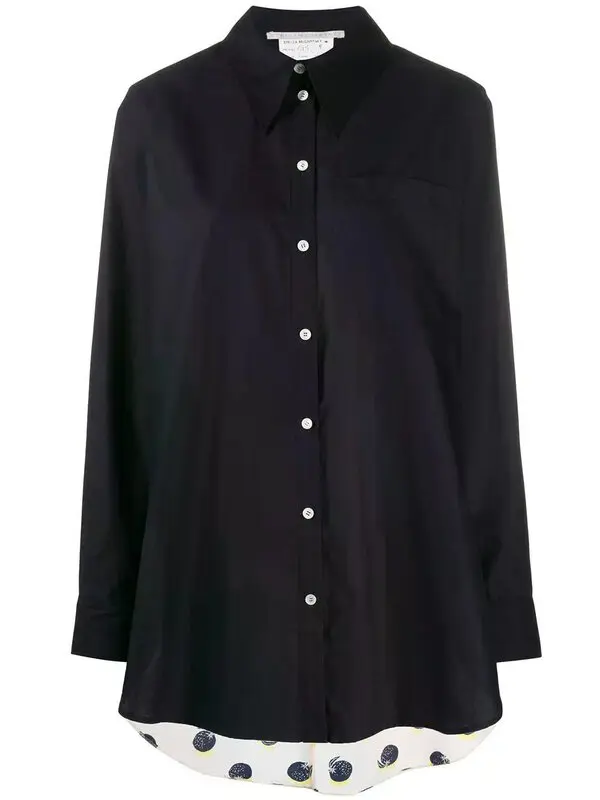 Stella McCartney Contrast Shirt - Blue