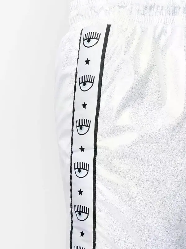 CHIARA FERRAGNI Logo-print Drawstring Skirt