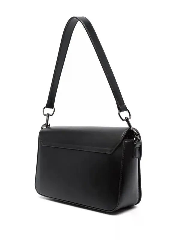 Moschino Gold-plaque Shoulder Bag