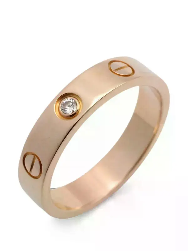 Cartier 2010s Mini Love Diamond Ring
