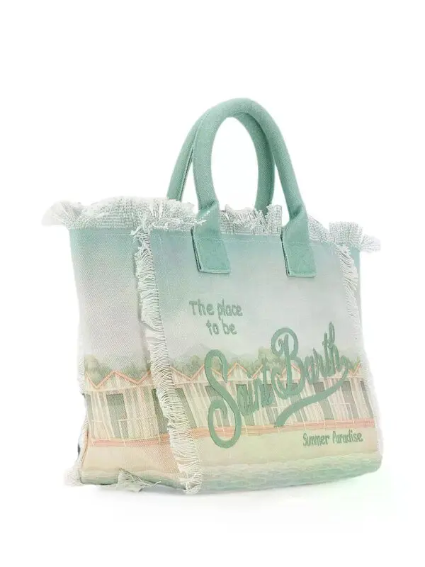 MC2 SAINT BARTH Vanity Fringe-trim Tote Bag