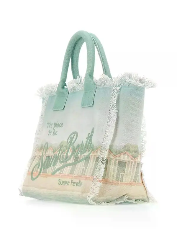 MC2 SAINT BARTH Vanity Fringe-trim Tote Bag