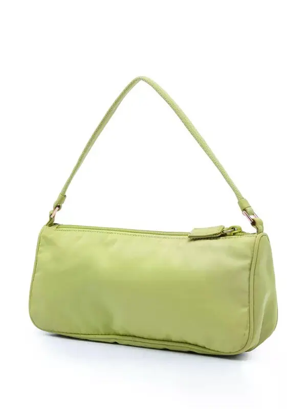 Prada 2000-2013 Tessuto Pochette Shoulder Bag - Green