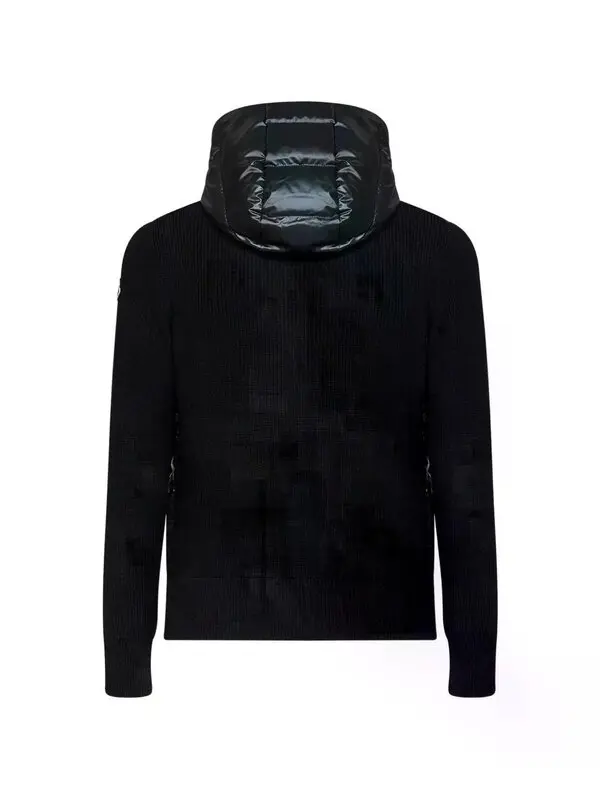 Moncler Quilted-panel Hooded Jacket