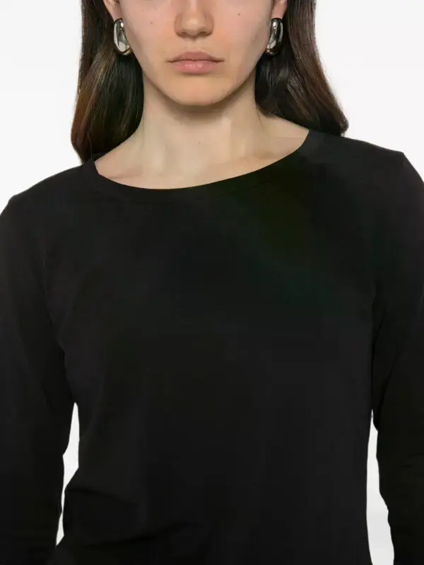 Max Mara Lorata Three-quarter Sleeve T-shirt - Black