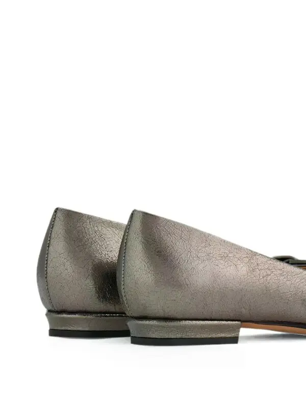 FERRAGAMO Varina Bow Pumps - Grey
