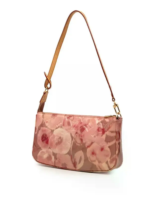 LOUIS VUITTON 2013 Monogram Vernis Ikat Pochette Accessoires Shoulder Bag