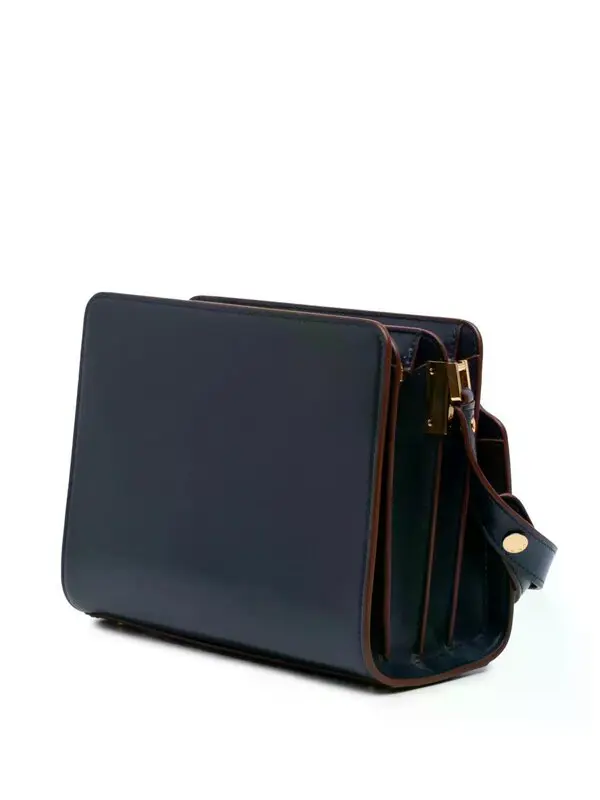 Marni 2010-2026 Medium Leather Trunk Reverse Crossbody Bag