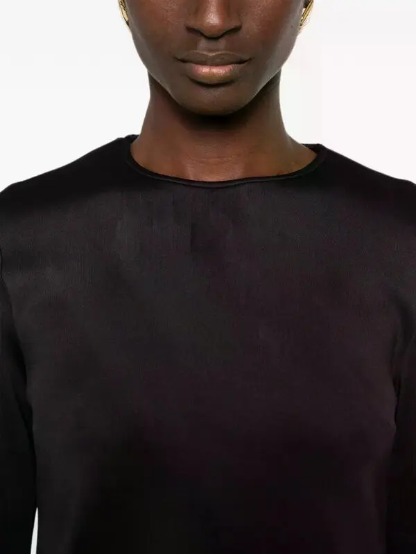 Max Mara Fuxia Long-sleeve Top - Black