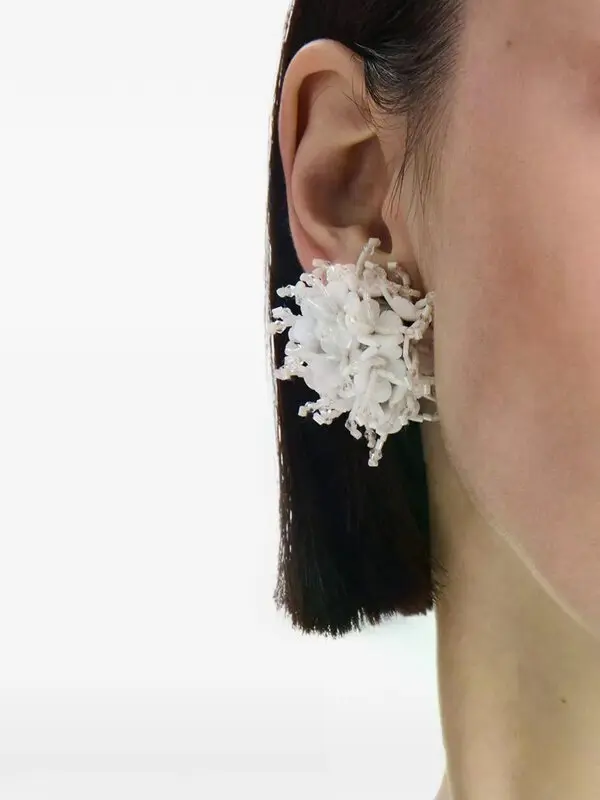 Oscar De La Renta Firework Clip-on Earrings
