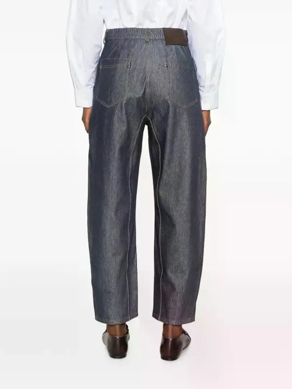 Max Mara Bevanda Contrast-stitch Jeans